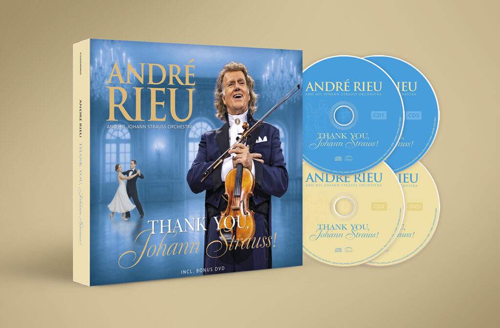 Thank You, Johann Strauss! 3 CDs with Bonus DVD - André Rieu Official ...